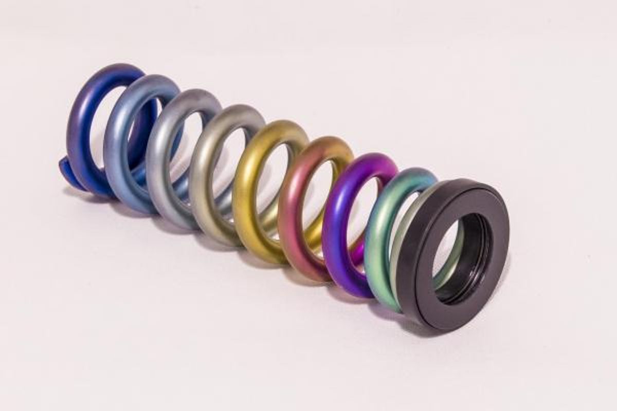 resorte Tita 38x300x3.0 Color Ti Springs / ExtremeZone Cycles